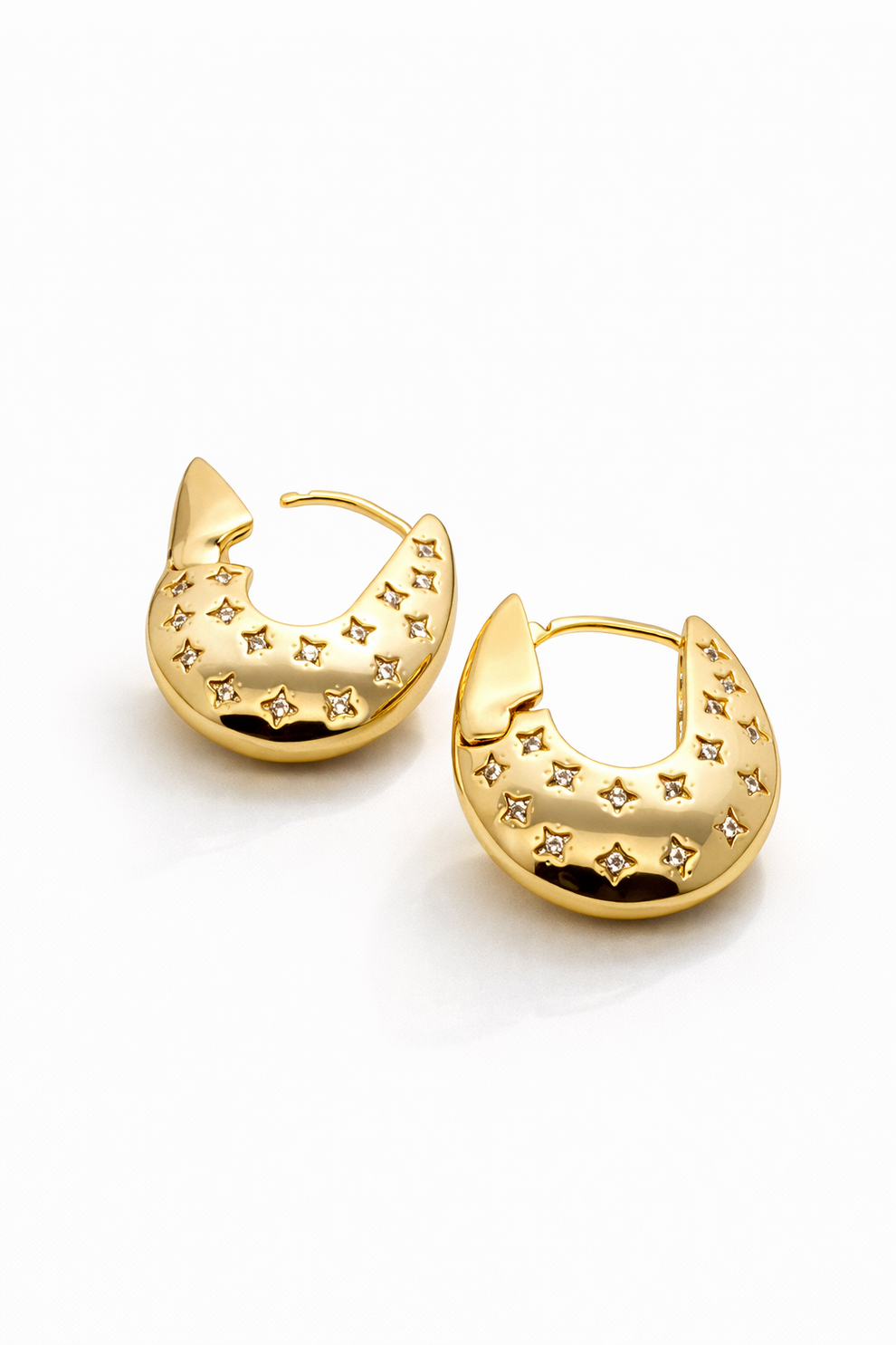 Aros Aura Moon – Pamela Lobos Joyas